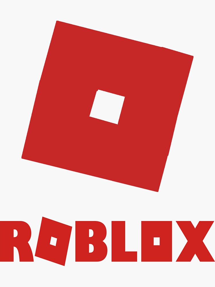 "Roblox Logo" Sticker for Sale by ltiapro | Redbubble