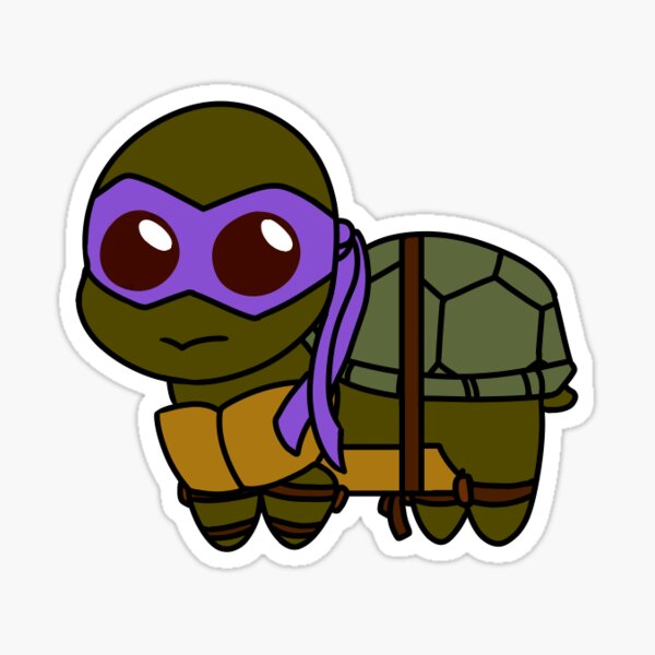 "Donatello Autism Creature" Sticker for Sale by CuddlyKanin | Redbubble