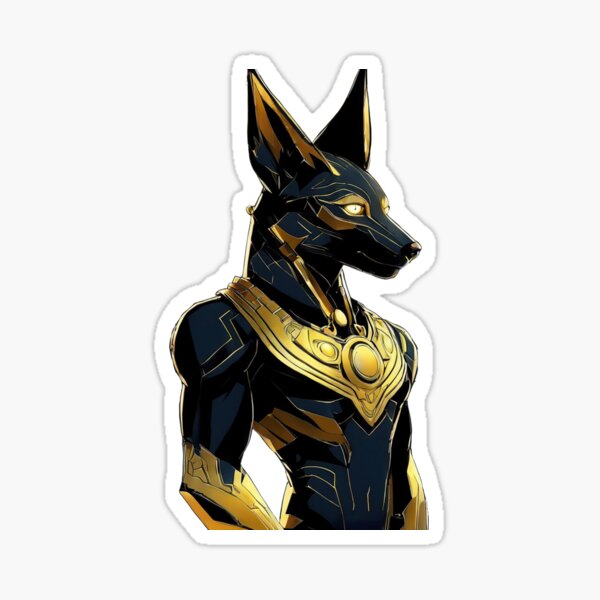 "Anubis" Sticker for Sale by ArKaneXP | Redbubble