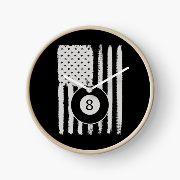 8 Ball Pool Clocks | Redbubble