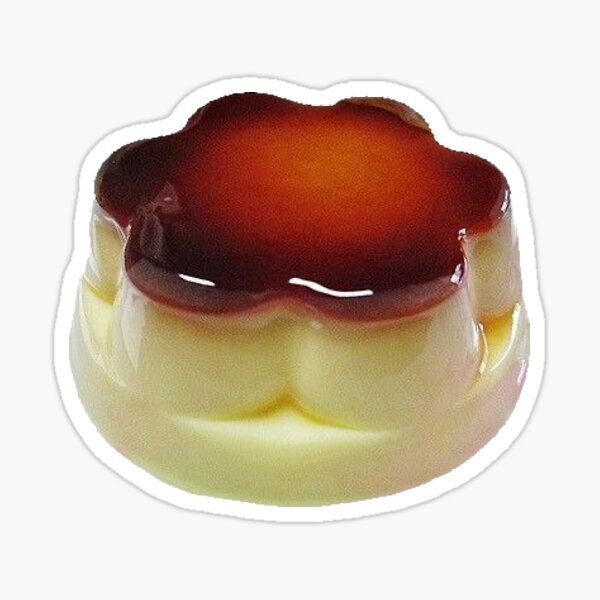 "Cutecore yummy pudding " Sticker for Sale by Adelia28 | Redbubble