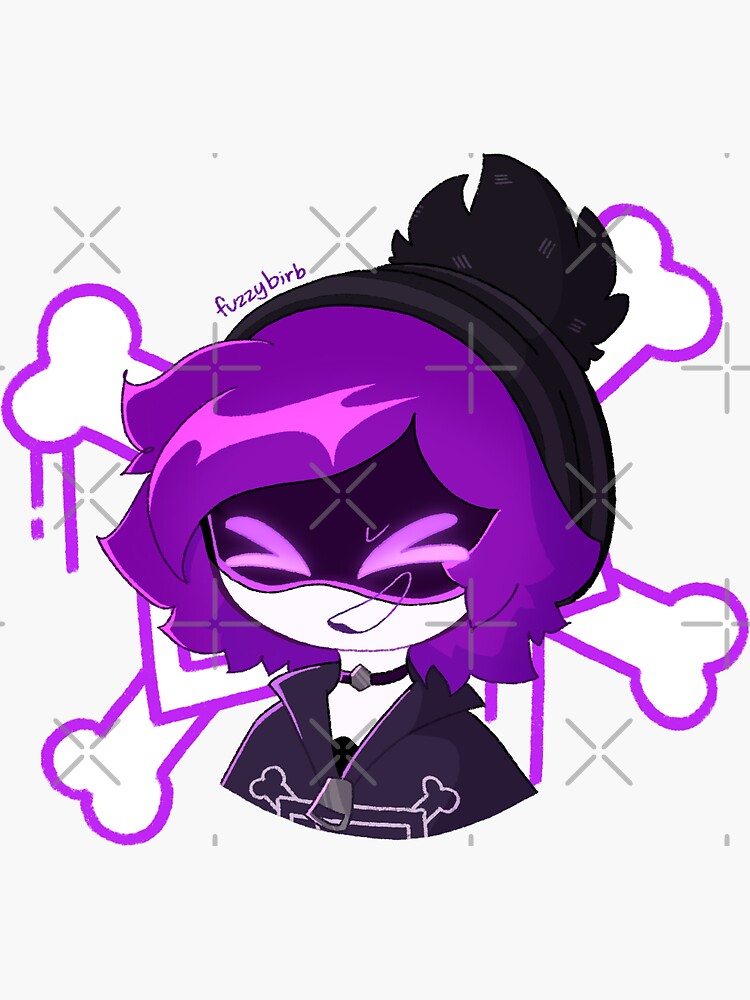 "Bite Me!" Sticker for Sale by fuzzybirb | Redbubble