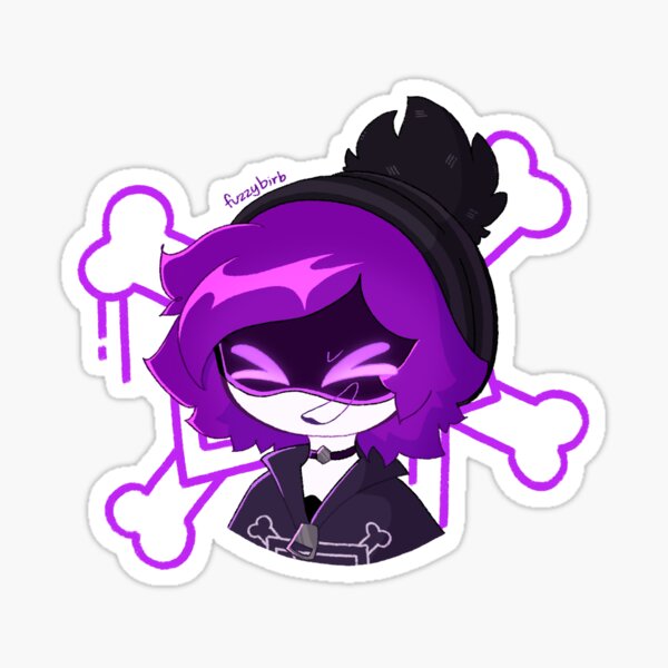 "Bite Me!" Sticker for Sale by fuzzybirb | Redbubble
