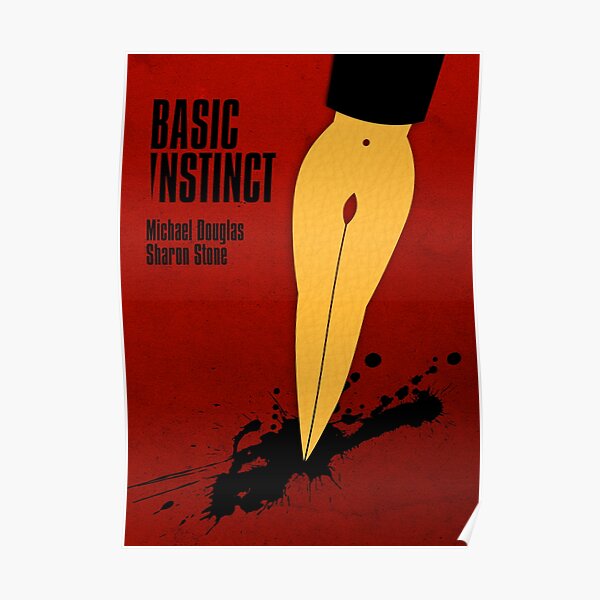 "Basic Instinct fanart" Poster by BeansArt | Redbubble