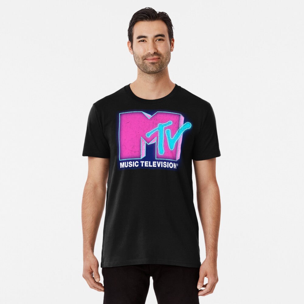 "MTV" Sticker for Sale by heavily80s90s | Redbubble