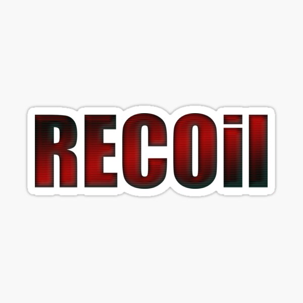 "Recoil Game Logo" Sticker for Sale by ScattergoodIO | Redbubble