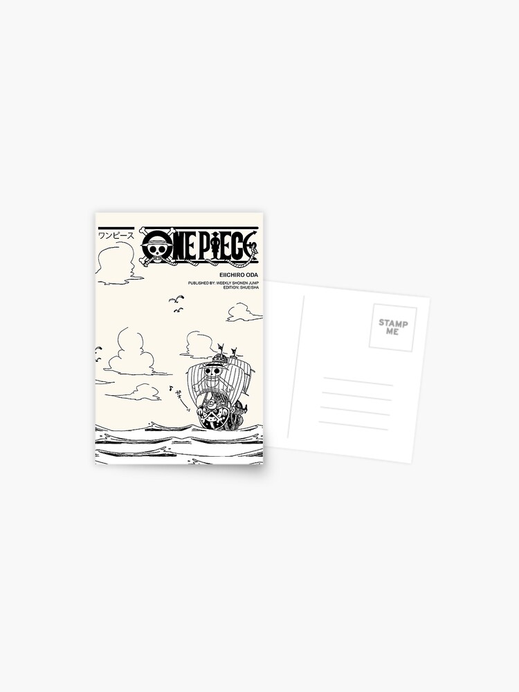 "One Piece Poster Manga Style - Sunny" Postcard by Softers | Redbubble