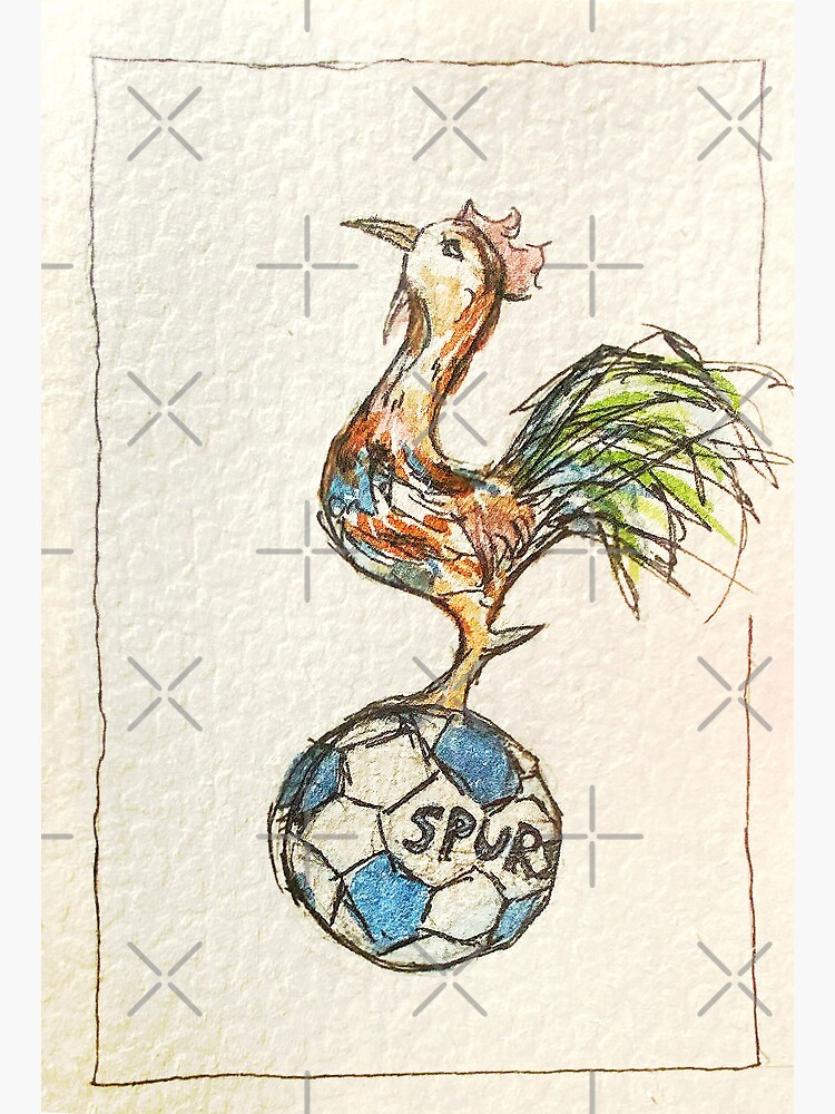 "Tottenham Hotspurs logo drawing " Greeting Card for Sale by ...