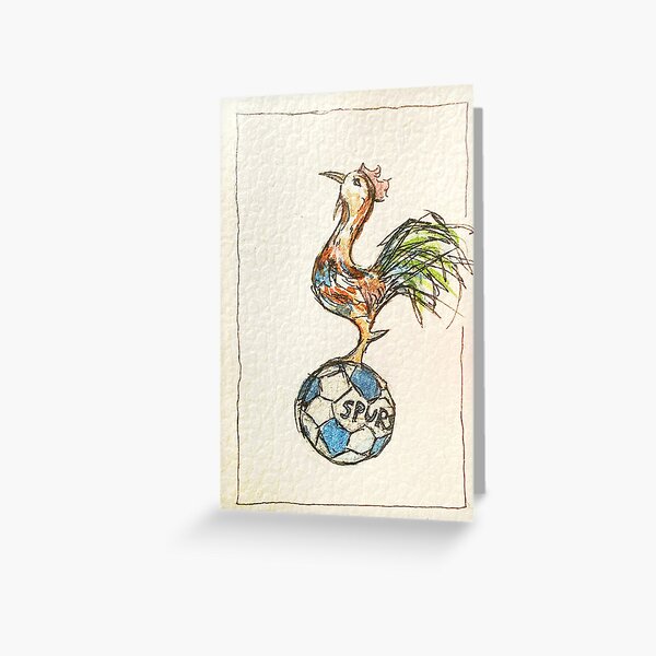 "Tottenham Hotspurs logo drawing " Greeting Card for Sale by ...