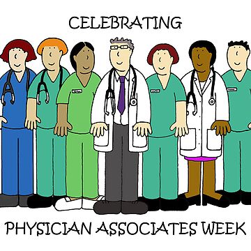 "Celebrating Physician Associates Week " Sticker for Sale by KateTaylor ...
