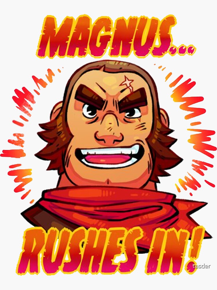 "The Adventure Zone - Magnus" Sticker for Sale by tasder | Redbubble