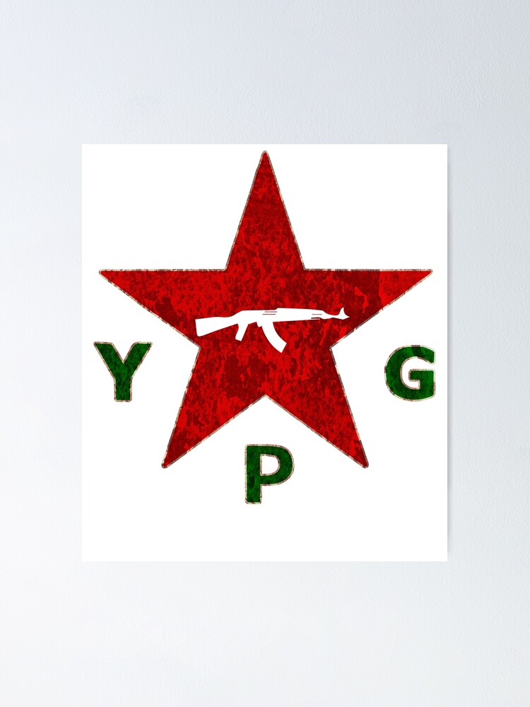 "YPG - Peoples Protection Unit" Poster for Sale by rockstarprints ...