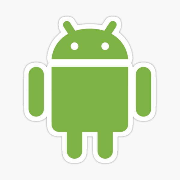"Android Logo" Sticker for Sale by JameyShanahan | Redbubble
