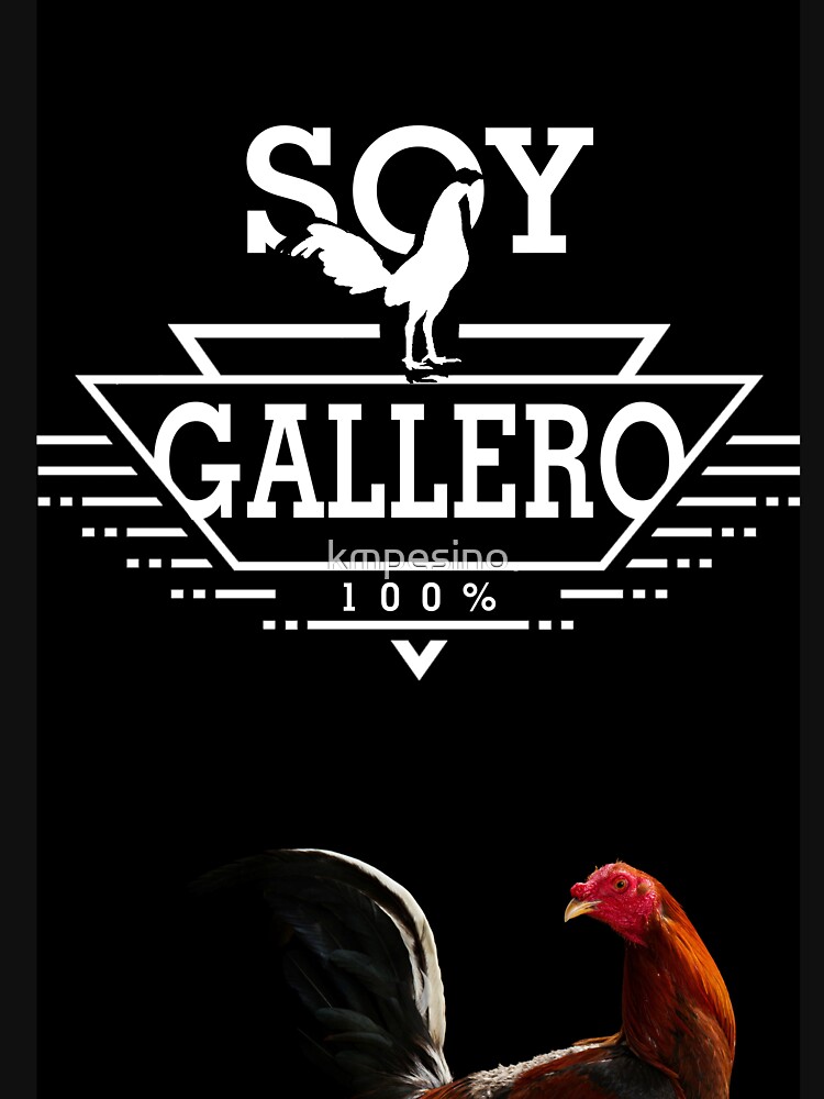 "I AM A GALLERO 100%" T-shirt for Sale by kmpesino | Redbubble | im a ...
