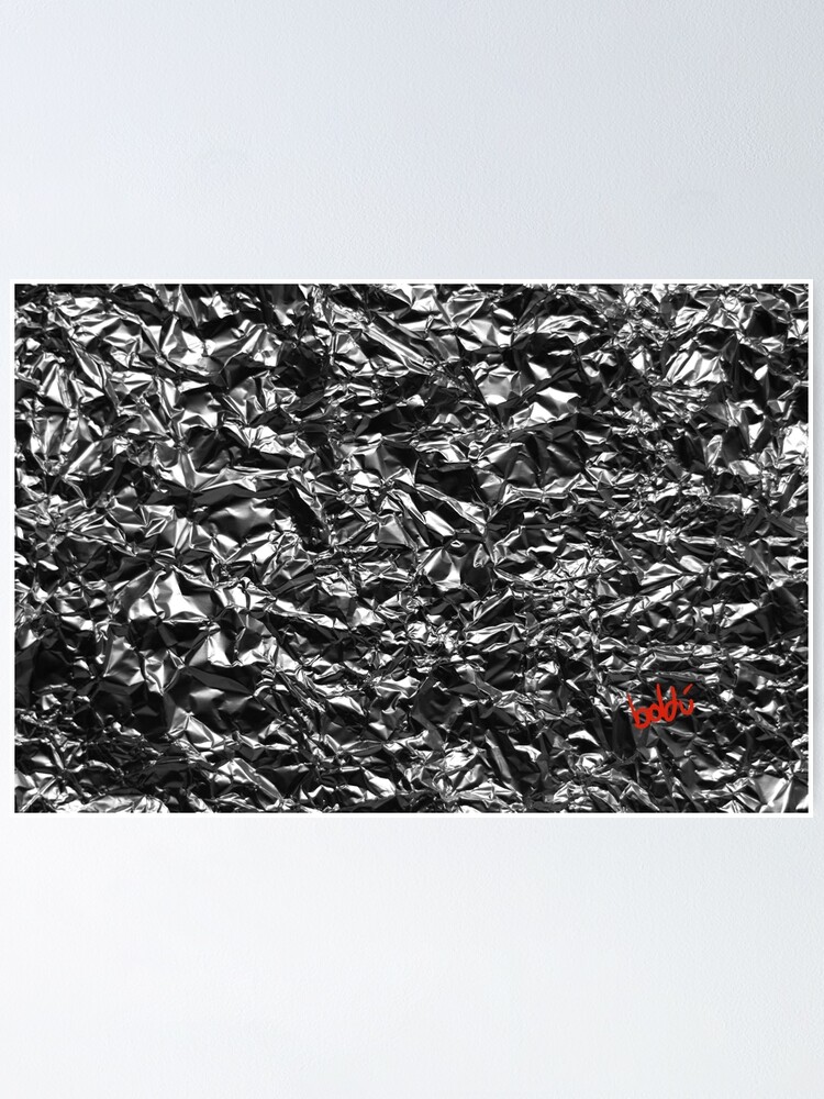 "Metallic Silver" Poster for Sale by Xavierboldu | Redbubble