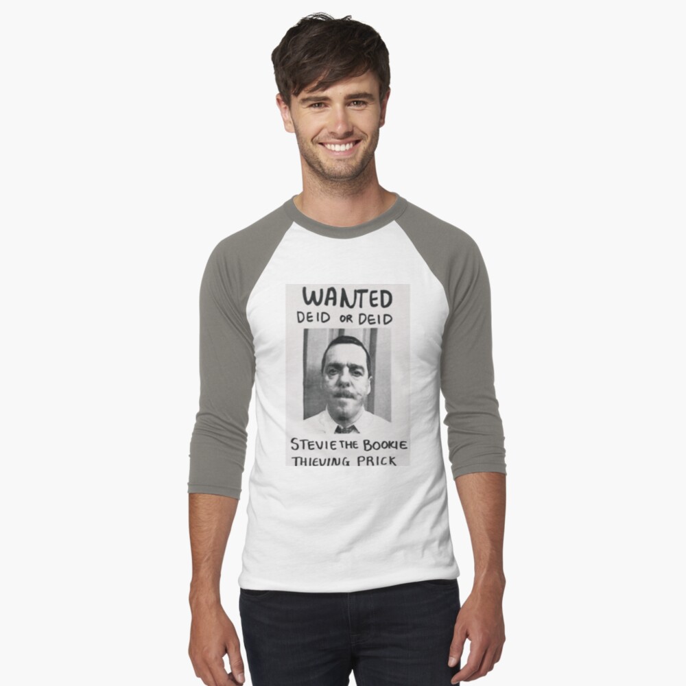 "Winston’s wanted poster for Stevie the bookie" Poster for Sale by ...