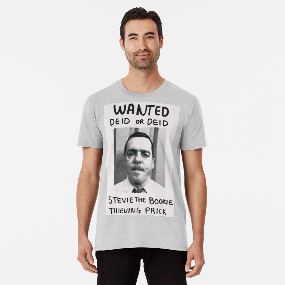 "Winston’s wanted poster for Stevie the bookie" Poster for Sale by ...