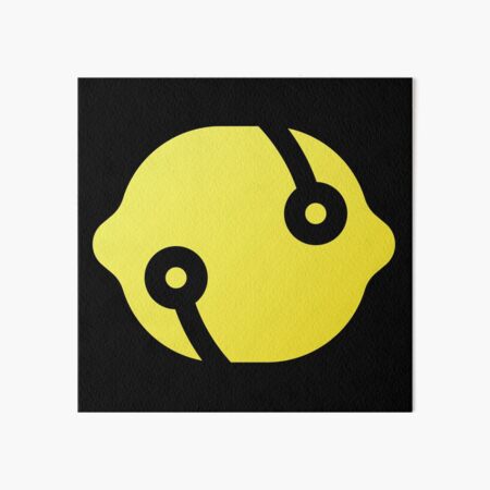 "Lemono Lemon Logo " Art Board Print for Sale by The-Vault | Redbubble