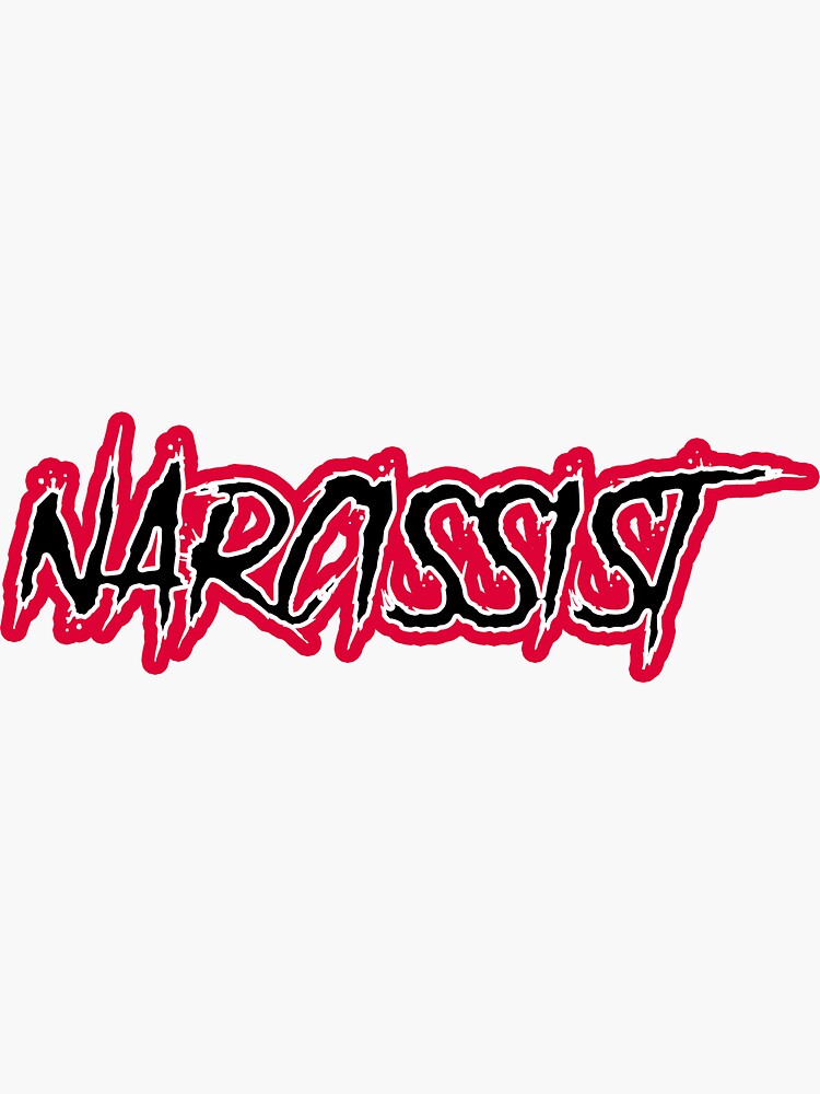 "Narcissist " Sticker for Sale by Gotta Escape | Redbubble