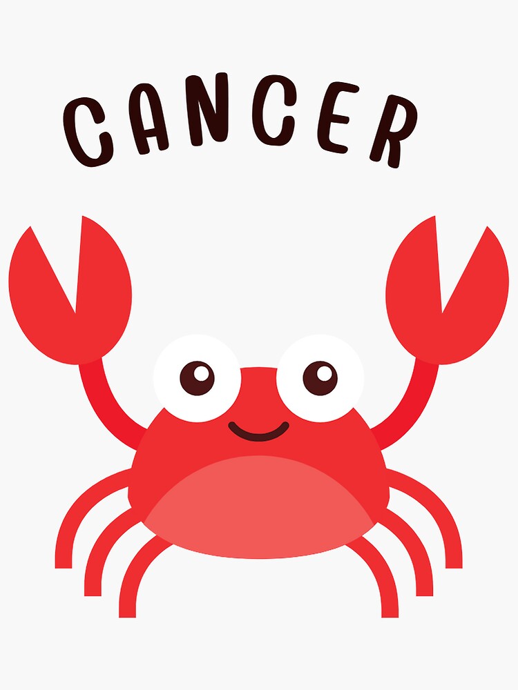 "Cancer Kawaii Chibi Cartoon" Sticker for Sale by KawaiiEmporium ...