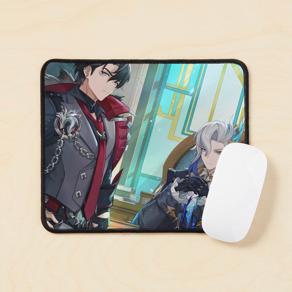 "Wriothesley & Neuvillette Poster" Poster by Demray | Redbubble