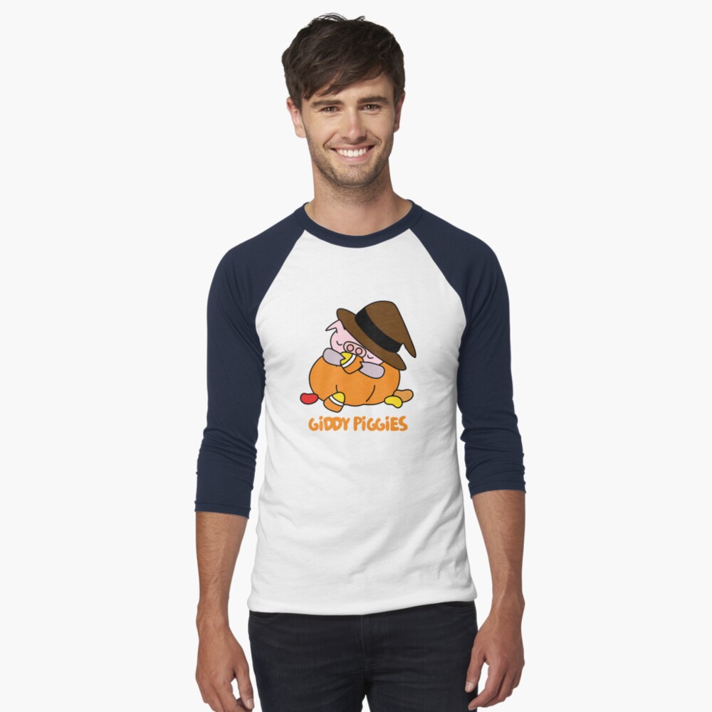 "Giddy Piggies Halloween Wizard and Pumpkin Costume" Sticker for Sale by loopcreations | Redbubble