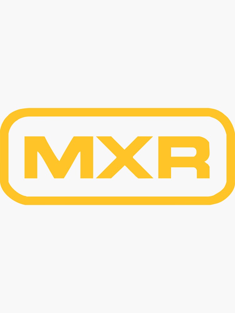 "mxr pedals" Sticker for Sale by Kristen B Vaughn | Redbubble