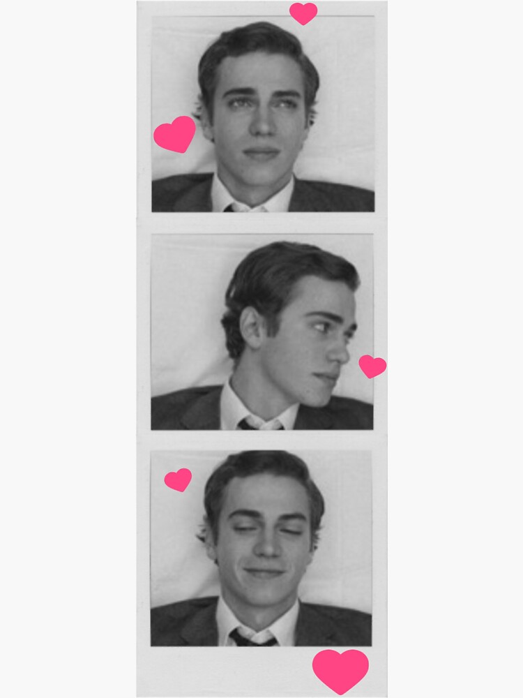 "Hayden Photo Booth" Sticker for Sale by kojocy | Redbubble