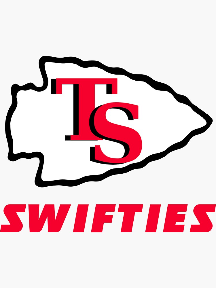 "Swiftie Chiefs" Sticker for Sale by koverman1 | Redbubble