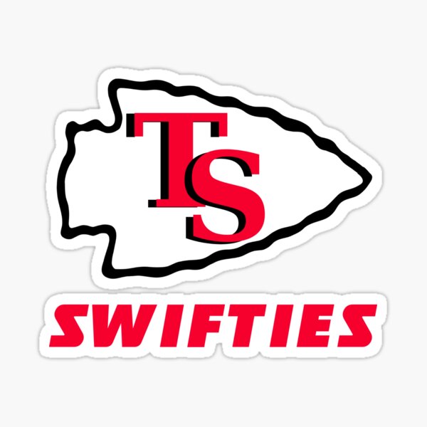 "Swiftie Chiefs" Sticker for Sale by koverman1 | Redbubble