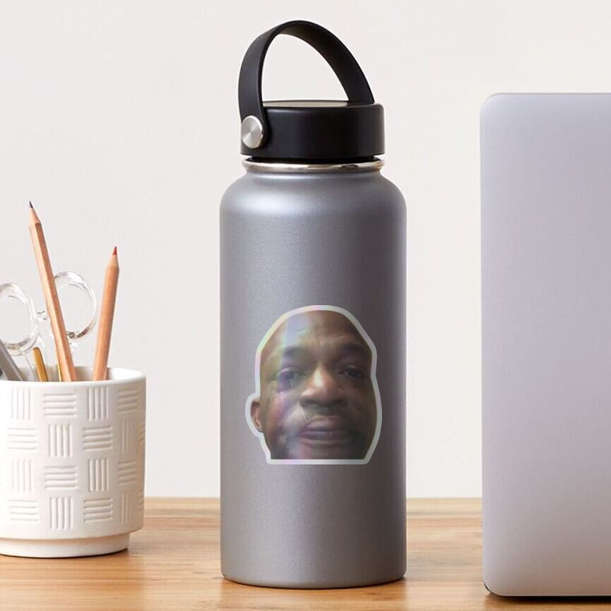 "Funny Crying Meme " Sticker for Sale by eeverrarts | Redbubble