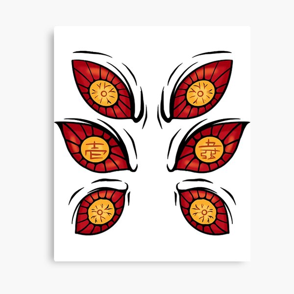 Kokushibo Eyes 2 Canvas Prints for Sale | Redbubble