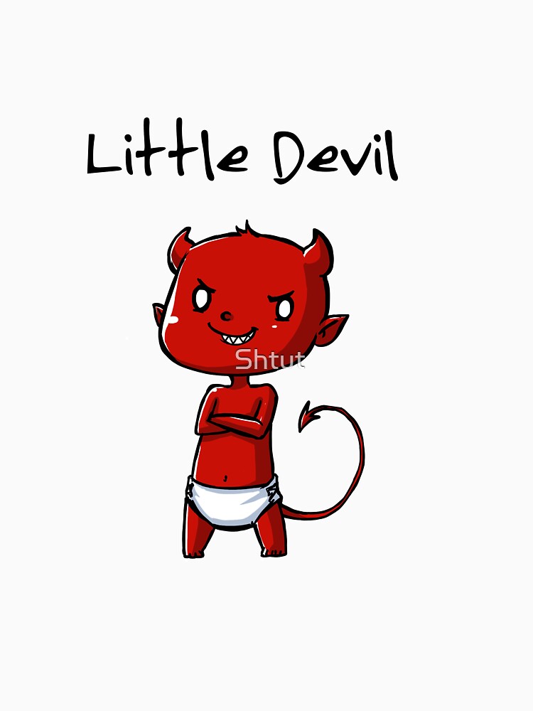 "Little Devil" T-shirt for Sale by Shtut | Redbubble | devil t-shirts ...