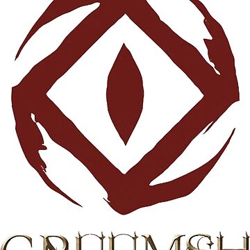 "Symbol of Gruumsh DnD Dragon God. Baldurs game gate 3." Sticker for ...
