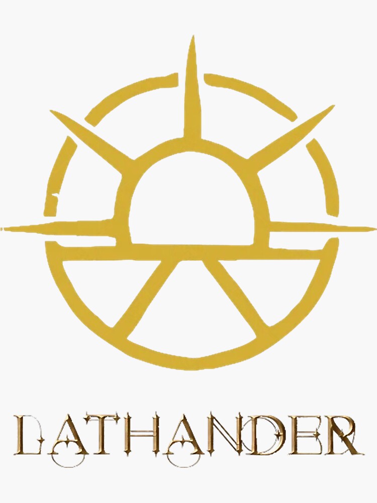 "Symbol of Lathander DnD God of Dawn and renewal. Baldurs game gate 3." Sticker for Sale by ...