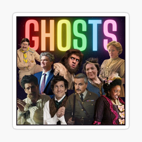 "The Ghosts - BBC Ghosts" Sticker for Sale by JessyMoonshoes | Redbubble