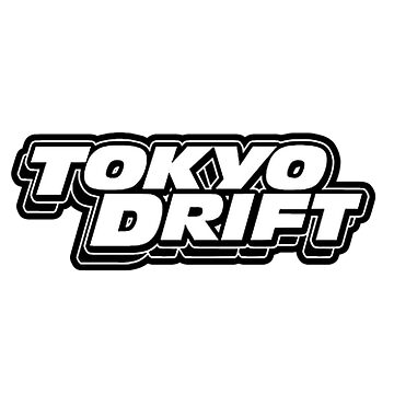 "TOKYO DRIFT sticker JDM Japan" Sticker for Sale by gt4shopmode | Redbubble