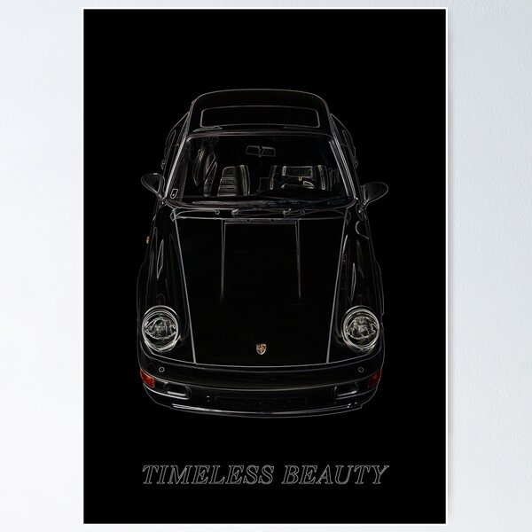 "Porsche 964" Poster by MRTH-design | Redbubble