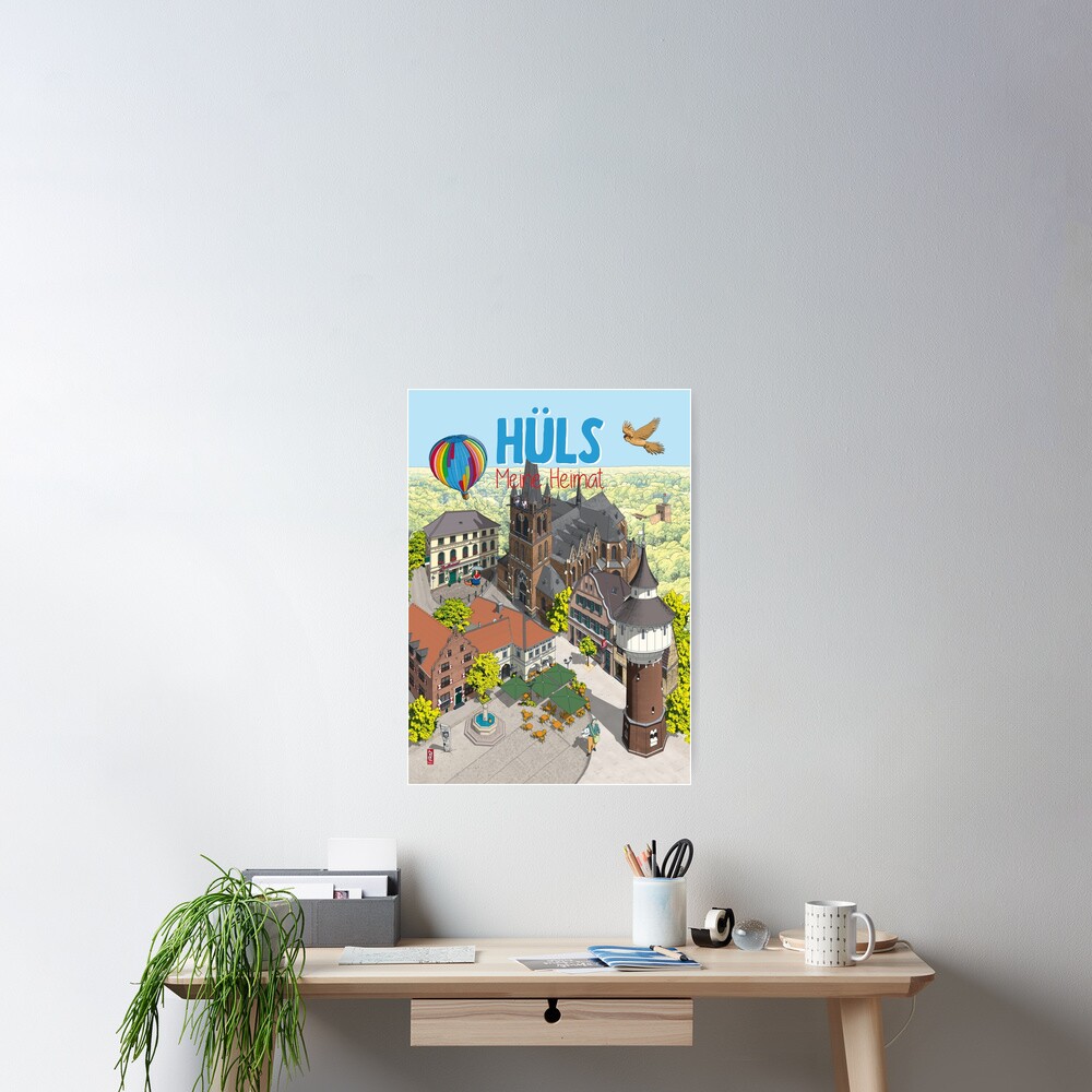 "Hüls · Meine Heimat" Poster von Fraet | Redbubble