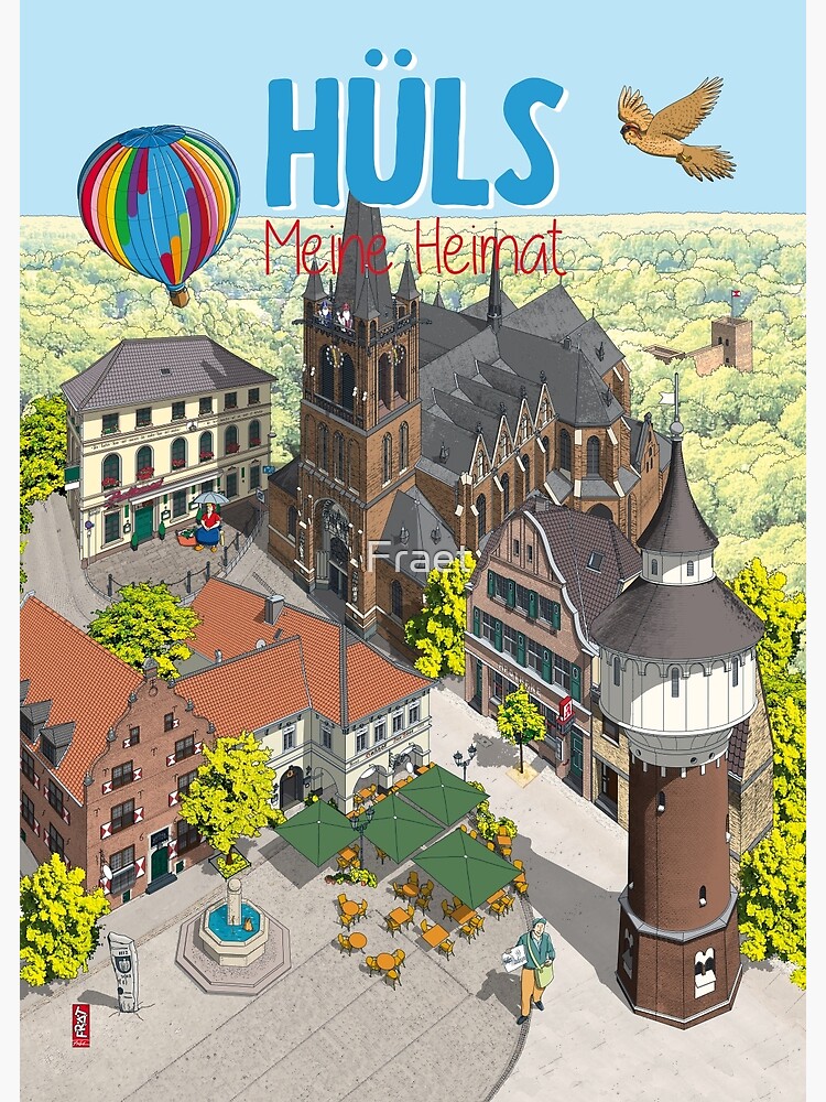 "Hüls · Meine Heimat" Poster von Fraet | Redbubble