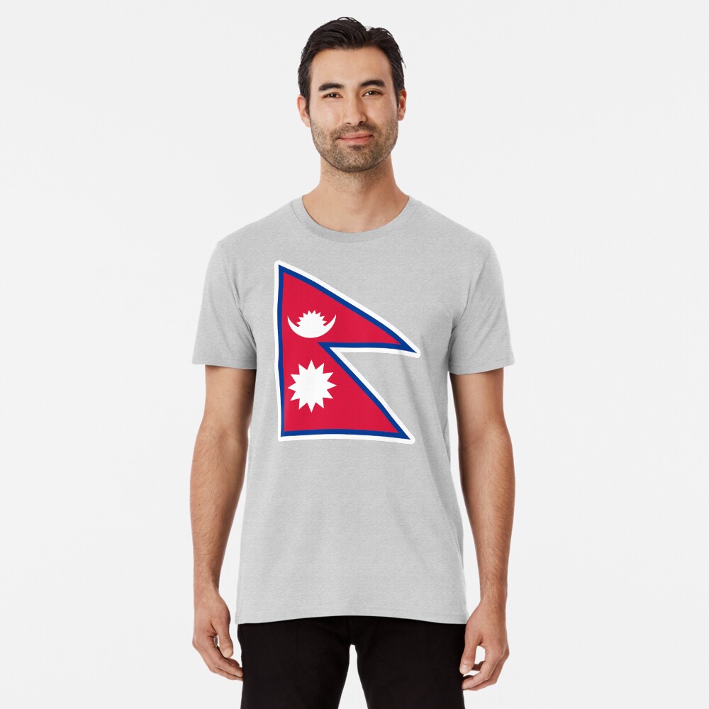 "NEPAL Flag Gifts, Stickers, Masks & Products" Sticker for Sale by ...