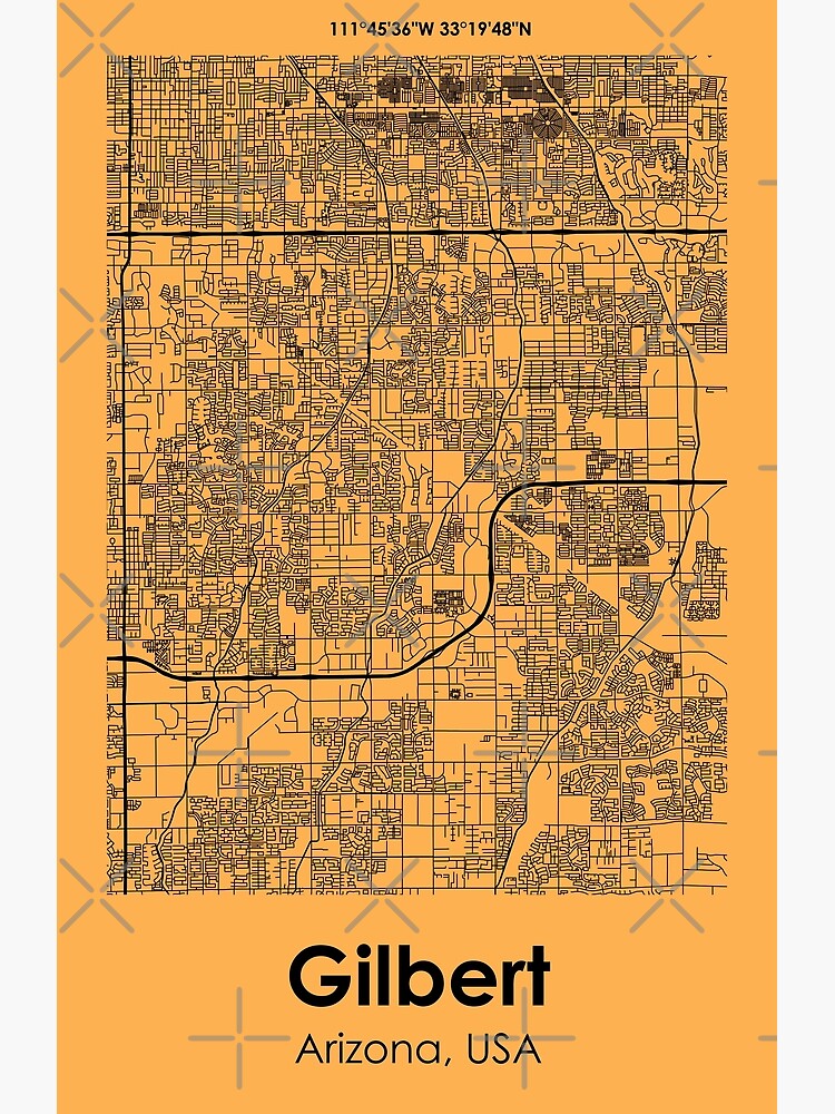 Gilbert Arizona Map Of Neighborhoods