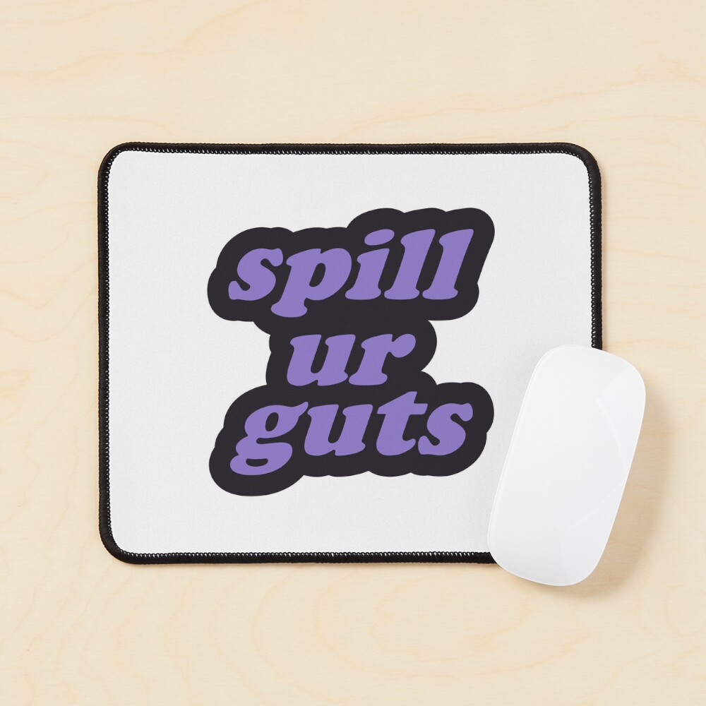 "spill ur guts" Sticker for Sale by Aesthetic Crew | Redbubble
