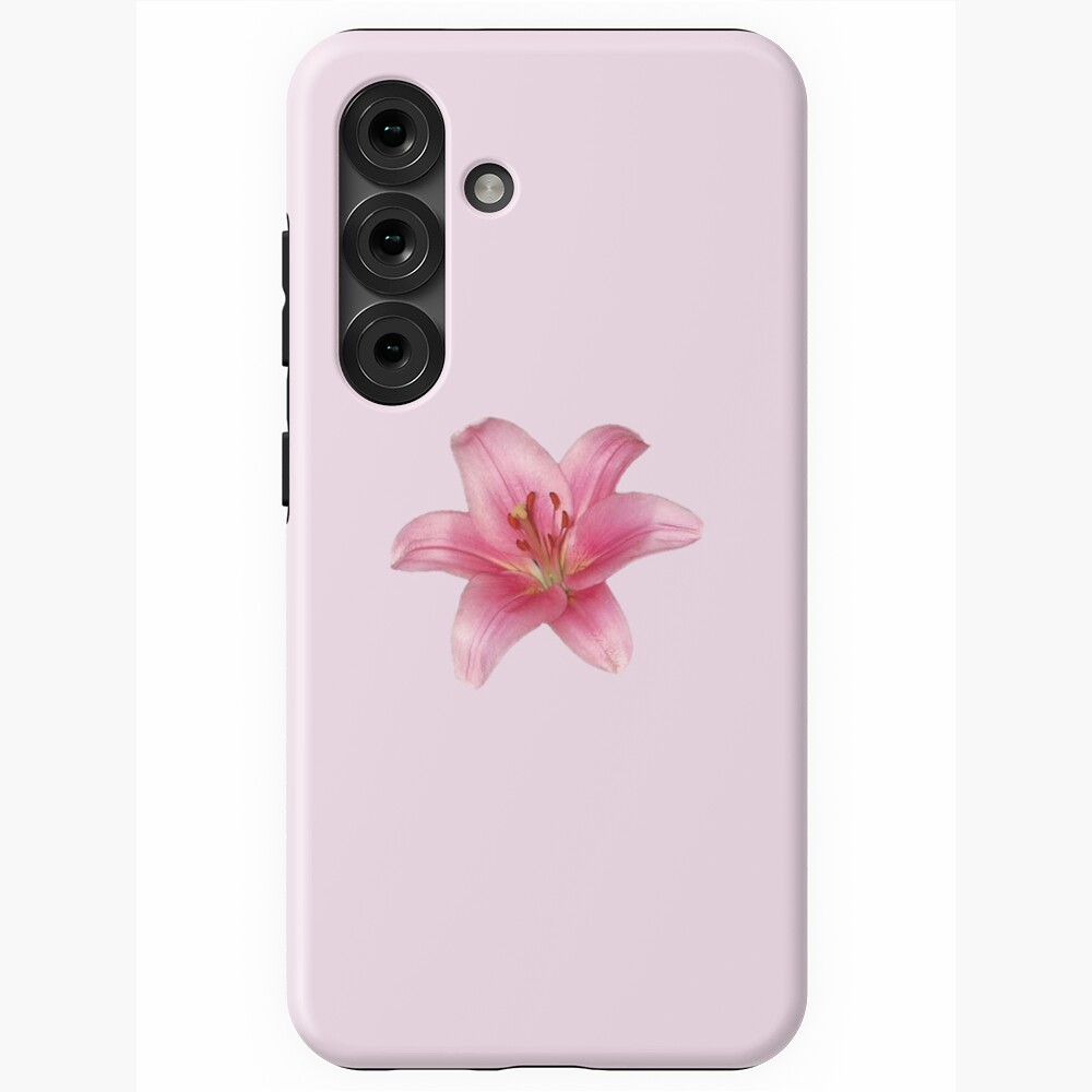 "pink lily flower" Sticker by ---clara--- | Redbubble