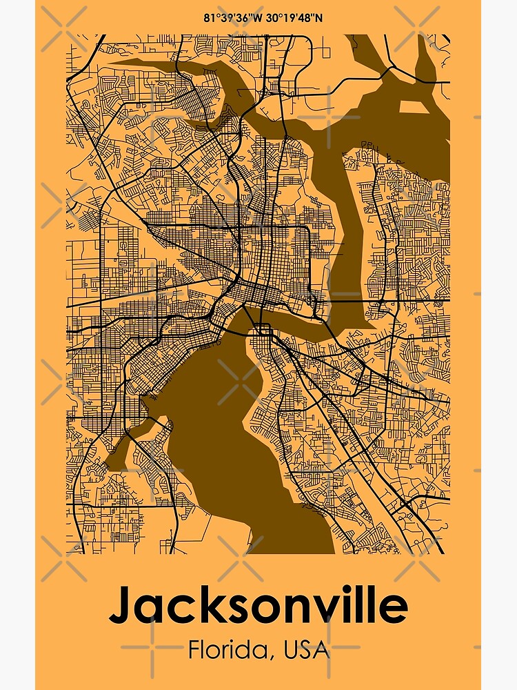 Florida Jacksonville Map