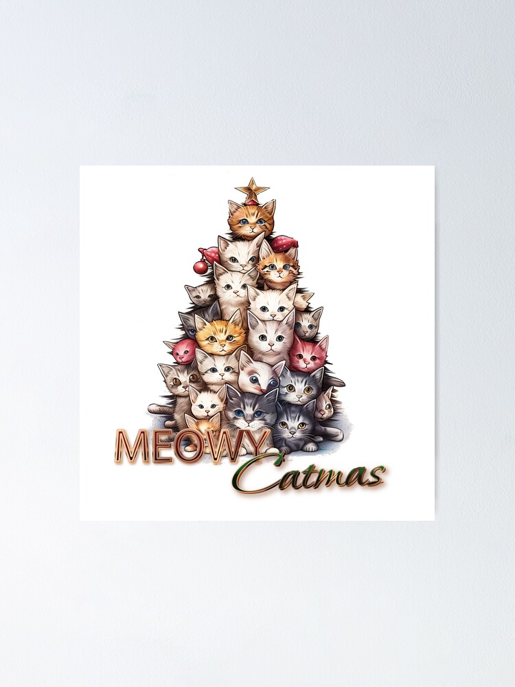 "Merry catmas - 12 days of catmas – meowy catmas – catmas carols ...