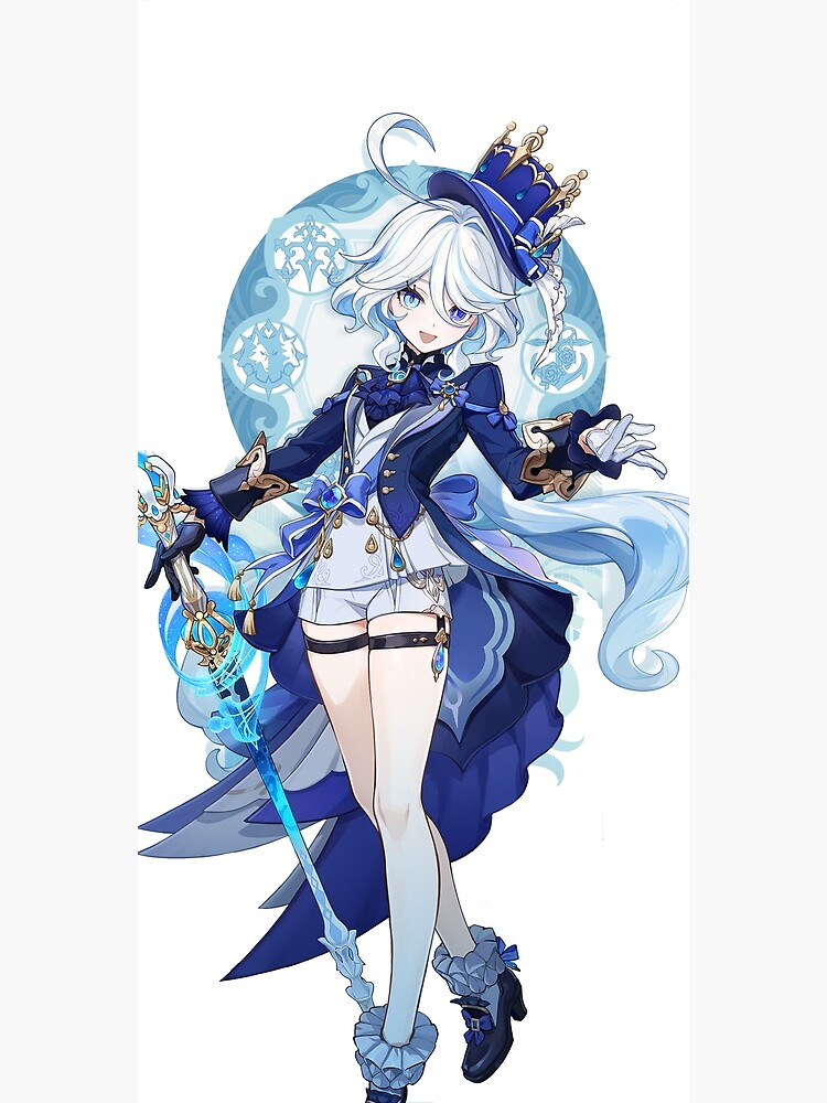 "genshin impact furina" Poster by bashhonkdesign | Redbubble