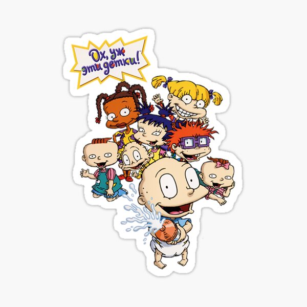 "rugrats" Sticker by PaoTC88 | Redbubble