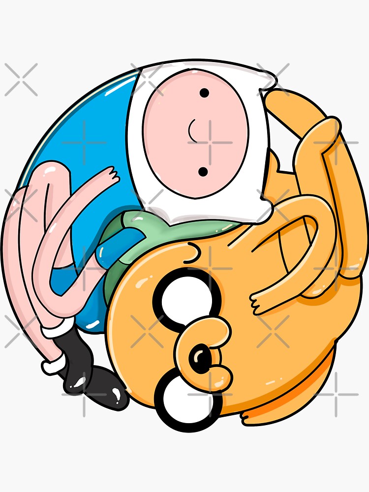 "ADVENTURE TIME" Sticker by Neorjairis | Redbubble