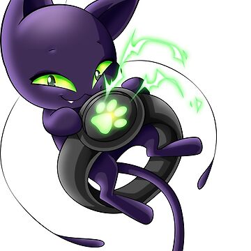 "Miraculous Ladybug - Plagg with Ring" Art Board Print for Sale by ...